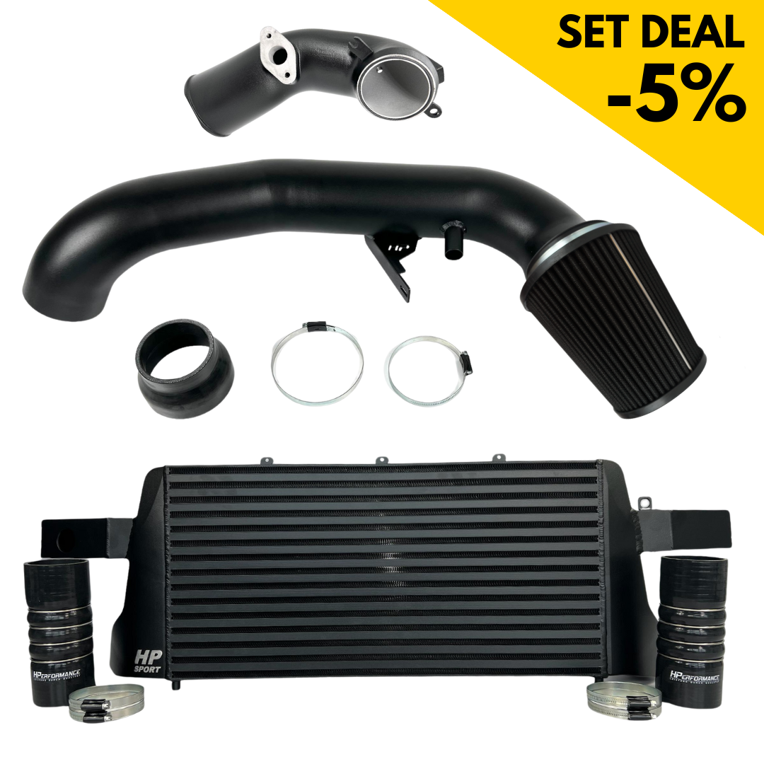 FRISCHLUFT Set - Ladeluftkühler + offene Ansaugung + Turboinlet + Luft